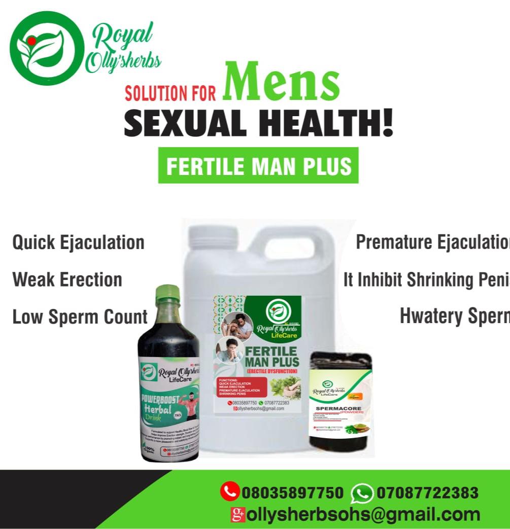 Fertile Man Plus - Ollysherbslifecare